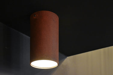 Roest Tube Rust Finish Ceiling Light | Modern Steel Design – LoftModern
