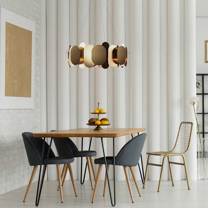 Large Modern Chandelier – Innermost Panel 115 Light with 12 G9 Bulbs ...