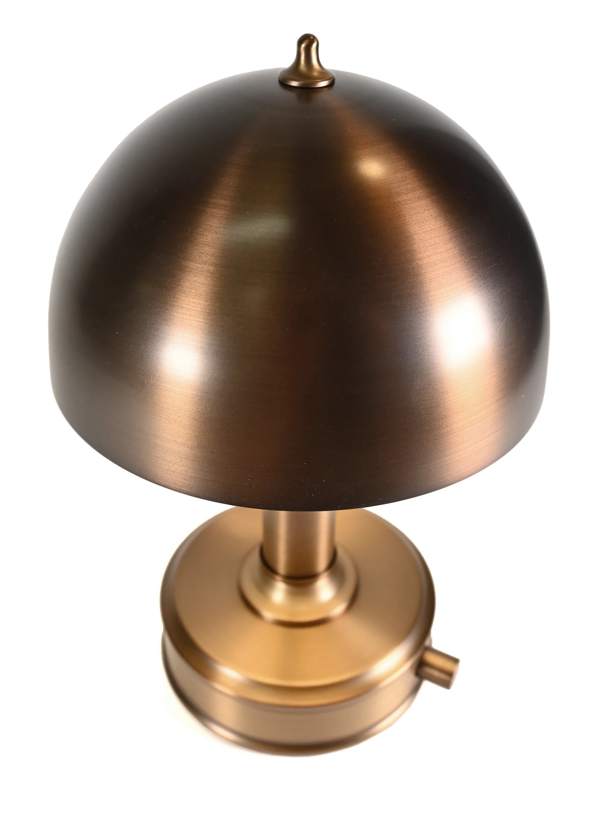 Mini Tito Cordless Lamp in Dark Antique Brass | Portable LED Lighting ...