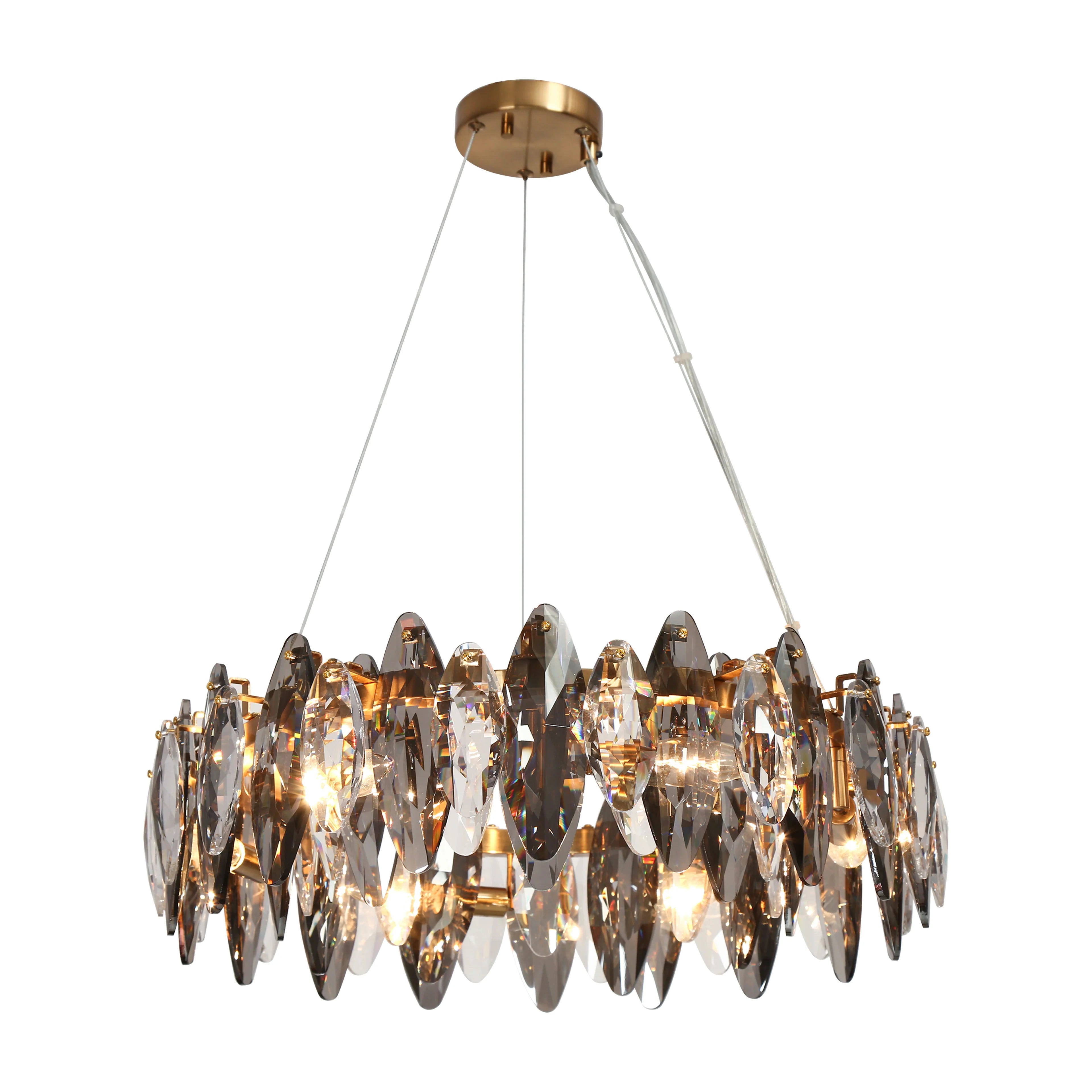 Incandescencia 6-Light Crystal Drum Chandelier | Loftmodern.com ...